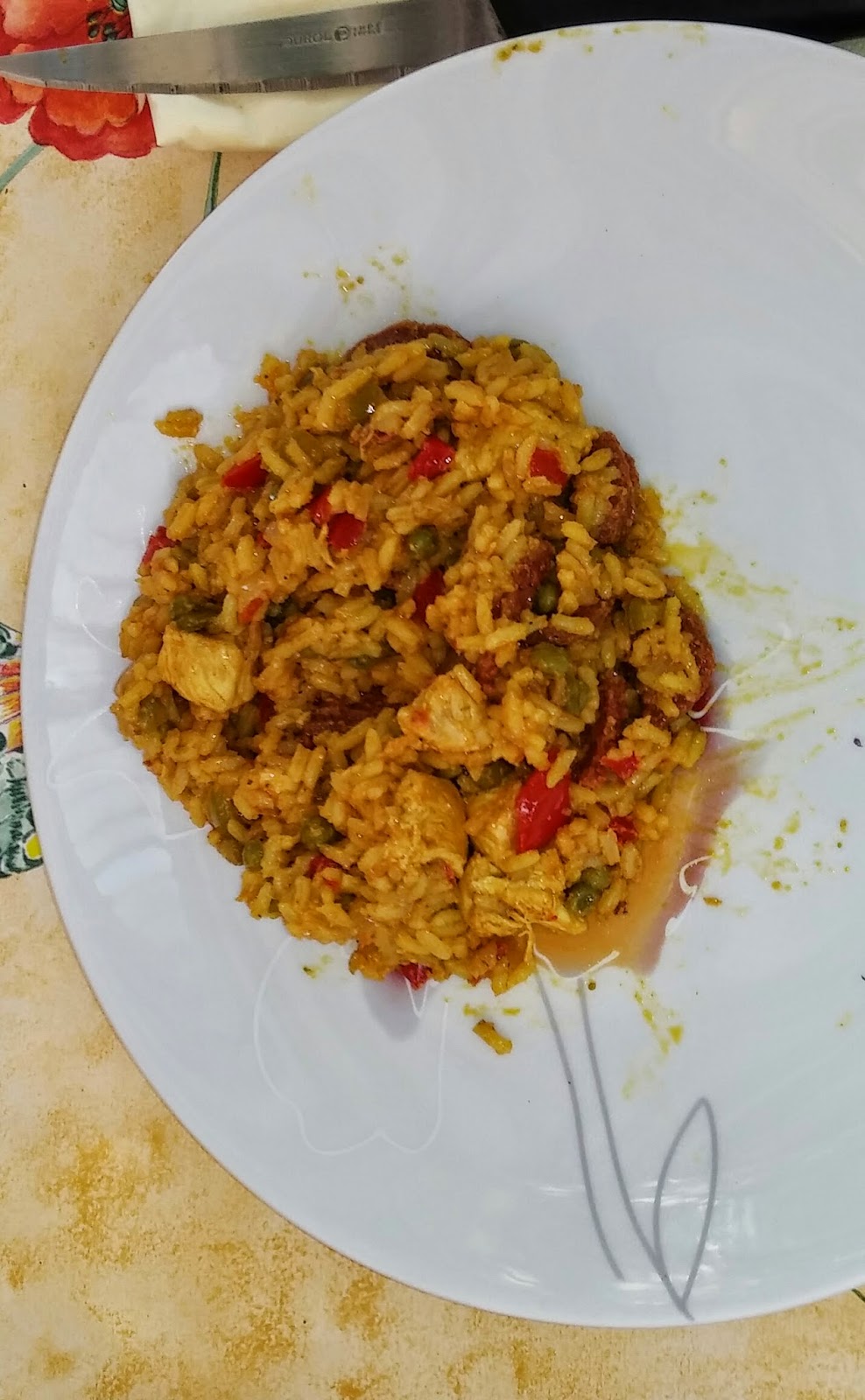 auriane-cuisine: Riz jaune façon paëlla